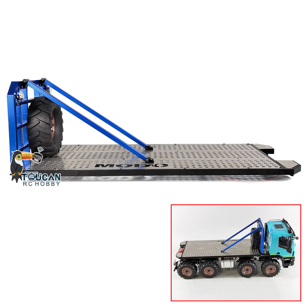 Metal Flatbed for 1/14 8x8 RC Rock Crawler Car Climbing Vehicle ...