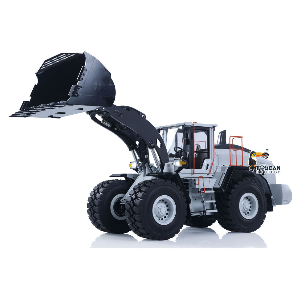 MTRC Metal 1/14 RC Hydraulic Loader E260L 5CH Valves Remote Control En ...
