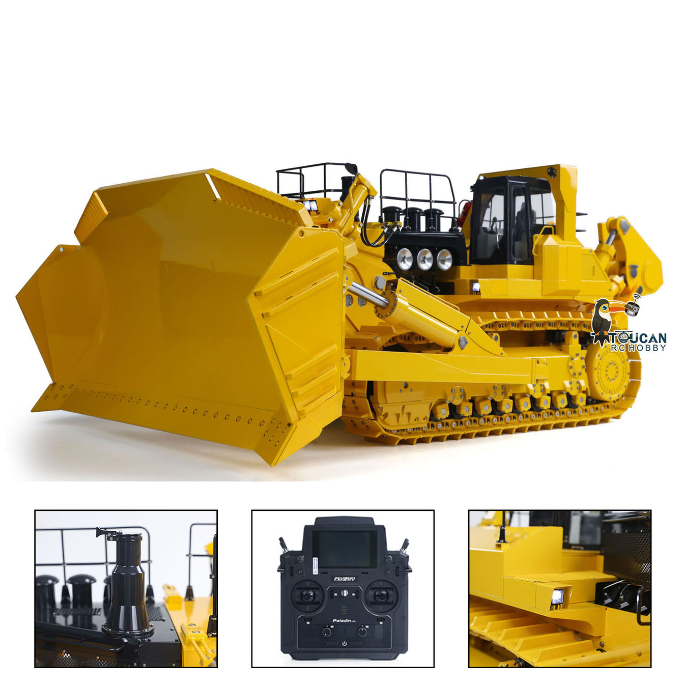 IN STOCK JDMODEL Heavy Machine Huge Bulldozer 1/14 RC Dozer 575 Model ...